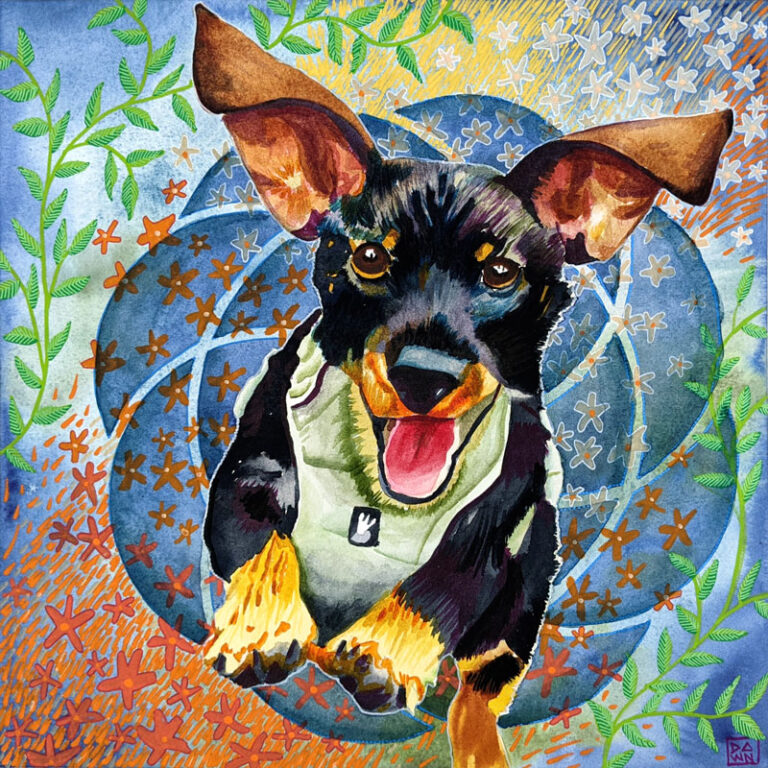 "Bertie" Art Print - Dawn Pedersen, Artist
